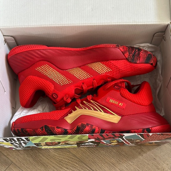 adidas | Shoes | Don Issue Spider Man Iron Man | Poshmark